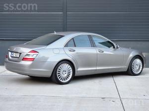 Pelēks Mercedes-Benz S 350 2007 Rīga, ar dzinēja tilpumu 3.50 L un nobraukumu 202 tūkst. km par 8600 €, foto 13 vietnē AUTOMOTO.COM.LV