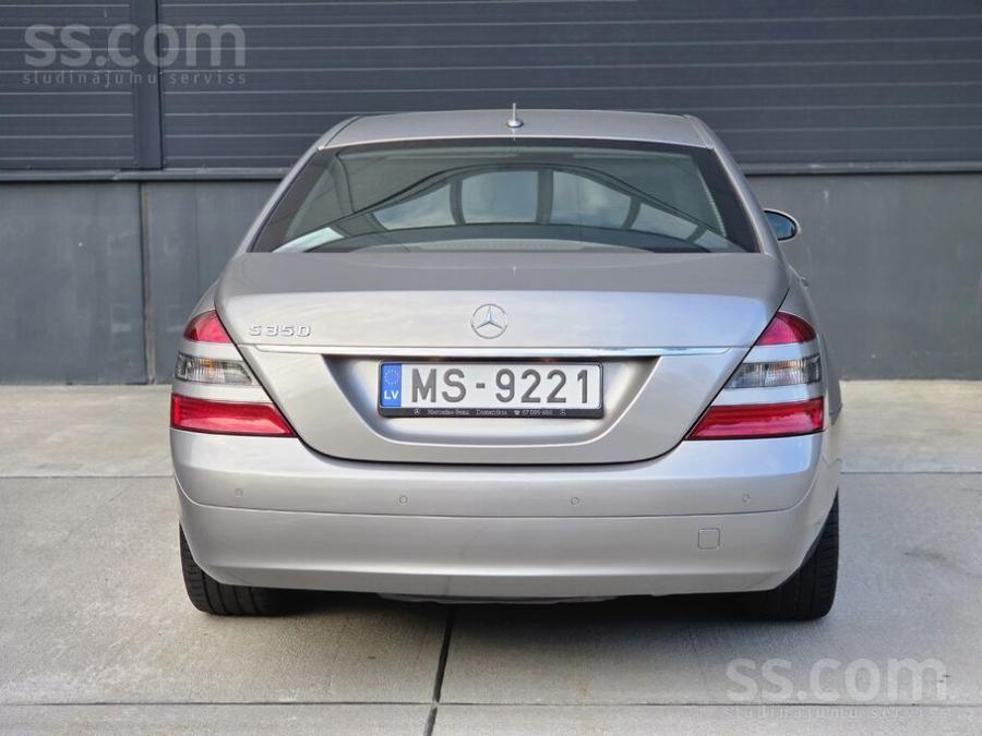 Pelēks Mercedes-Benz S 350 2007 Rīga, ar dzinēja tilpumu 3.50 L un nobraukumu 202 tūkst. km par 8600 €, foto 30 vietnē AUTOMOTO.COM.LV