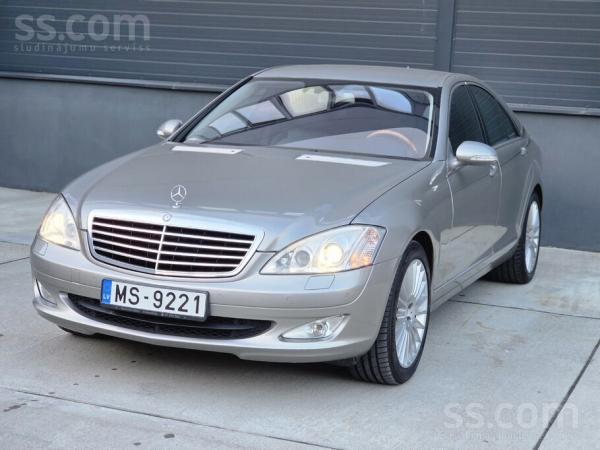 Mercedes-Benz S 350 2007 Rīga vietnē Pelēks Mercedes-Benz S 350 2007 Rīga, ar dzinēja tilpumu 3.50 L un nobraukumu 202 tūkst. km par 8600 €, foto 6 vietnē AUTOMOTO.COM.LV