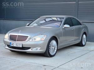 Grey Mercedes-Benz S 350 2007 in Riga, with an engine capacity of 3.50 L and mileage of 201 thousand km for 8600 €, photo 8 on AUTOMOTO.COM.LV