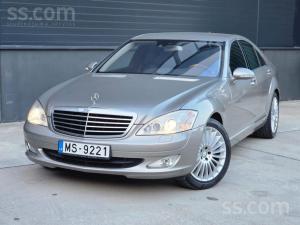 Grey Mercedes-Benz S 350 2007 in Riga, with an engine capacity of 3.50 L and mileage of 201 thousand km for 8600 €, photo 11 on AUTOMOTO.COM.LV