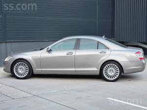 Grey Mercedes-Benz S 350 2007 in Riga, with an engine capacity of 3.50 L and mileage of 201 thousand km for 8600 €, photo 17 on AUTOMOTO.COM.LV