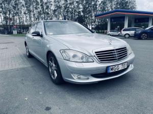 Pelēks Mercedes-Benz S 350 2008 Viļņa, ar dzinēja tilpumu 3.50 L un nobraukumu 440 tūkst. km par 3350 €, foto 3 vietnē AUTOMOTO.COM.LV