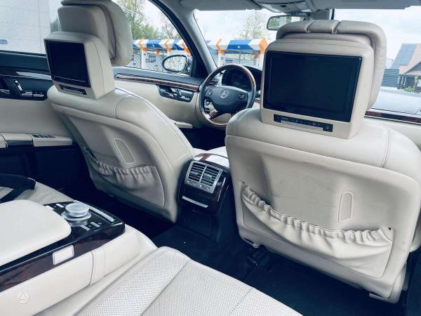 Grey Mercedes-Benz S 350 2008 in Vilnius, with an engine capacity of 3.50 L and mileage of 440 thousand km for 3350 €, photo 6 on AUTOMOTO.COM.LV