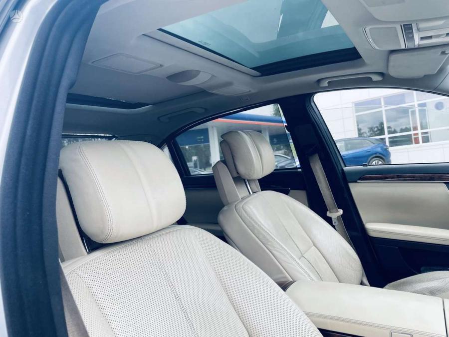 Pelēks Mercedes-Benz S 350 2008 Viļņa, ar dzinēja tilpumu 3.50 L un nobraukumu 440 tūkst. km par 3350 €, foto 9 vietnē AUTOMOTO.COM.LV