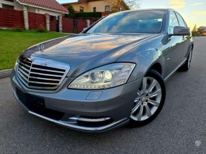 Grey Mercedes-Benz S 350 2010 in Klaipeda, with an engine capacity of 2.99 L and mileage of 244 thousand km for 11200 €, photo 9 on AUTOMOTO.COM.LV