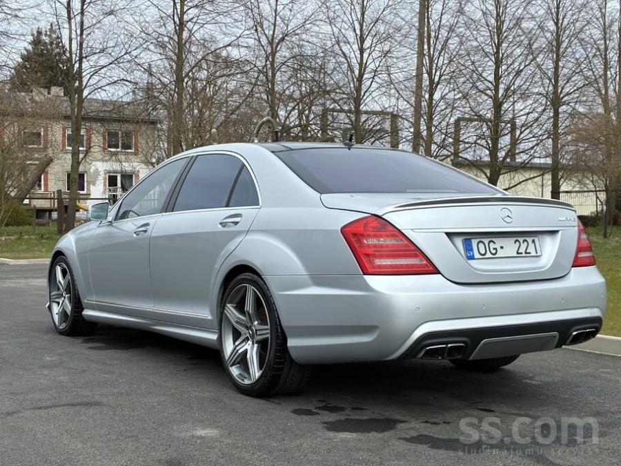 Pelēks Mercedes-Benz S 350 2010 Liepāja, ar dzinēja tilpumu 3.00 L un nobraukumu 263 tūkst. km par 12500 €, foto 4 vietnē AUTOMOTO.COM.LV