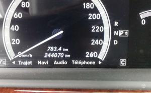 Grey Mercedes-Benz S 350 2010 in Klaipeda, with an engine capacity of 2.99 L and mileage of 240 thousand km for 10400 €, photo 10 on AUTOMOTO.COM.LV