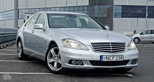 Grey Mercedes-Benz S 350 2010 in Vilnius, with an engine capacity of 3.00 L and mileage of 0 thousand km for 5500 €, photo  on AUTOMOTO.COM.LV