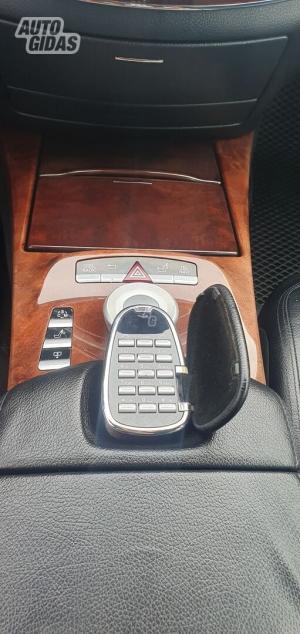 Grey Mercedes-Benz S 350 2010 in Vilnius, with an engine capacity of 3.00 L and mileage of 0 thousand km for 5500 €, photo 13 on AUTOMOTO.COM.LV