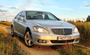 Pelēks Mercedes-Benz S 350 2010 Viļņa, ar dzinēja tilpumu 3.00 L un nobraukumu 0 tūkst. km par 5900 €, foto 5 vietnē AUTOMOTO.COM.LV
