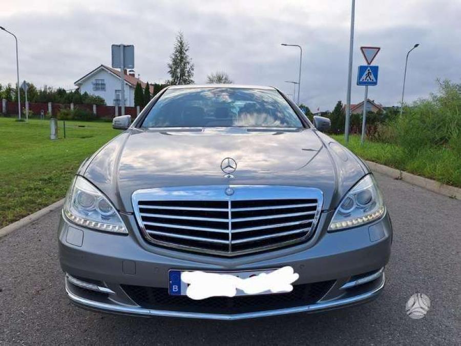 Pelēks Mercedes-Benz S 350 2010 Klaipėda, ar dzinēja tilpumu 2.99 L un nobraukumu 240 tūkst. km par 10090 €, foto 8 vietnē AUTOMOTO.COM.LV