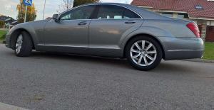 Grey Mercedes-Benz S 350 2010 in Klaipeda, with an engine capacity of 2.99 L and mileage of 240 thousand km for 9300 €, photo 7 on AUTOMOTO.COM.LV