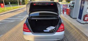Grey Mercedes-Benz S 350 2011 in Panevezys, with an engine capacity of 2.99 L and mileage of 326 thousand km for 9900 €, photo 19 on AUTOMOTO.COM.LV