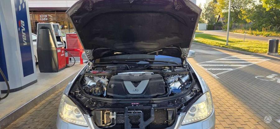 Grey Mercedes-Benz S 350 2011 in Panevezys, with an engine capacity of 2.99 L and mileage of 326 thousand km for 9900 €, photo 22 on AUTOMOTO.COM.LV