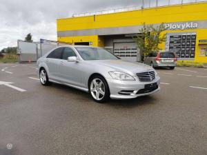 Grey Mercedes-Benz S 350 2013 in Siauliai, with an engine capacity of 2.99 L and mileage of 268 thousand km for 9300 €, photo 3 on AUTOMOTO.COM.LV