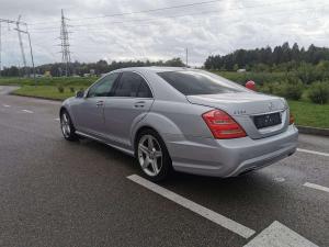 Grey Mercedes-Benz S 350 2013 in Siauliai, with an engine capacity of 2.99 L and mileage of 268 thousand km for 9300 €, photo 8 on AUTOMOTO.COM.LV
