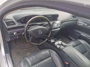 Grey Mercedes-Benz S 350 2013 in Siauliai, with an engine capacity of 2.99 L and mileage of 268 thousand km for 9300 €, photo 11 on AUTOMOTO.COM.LV