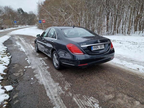 Grey Mercedes-Benz S 350 2014 in Vilnius, with an engine capacity of 2.99 L and mileage of 345 thousand km for 17650 €, photo 7 on AUTOMOTO.COM.LV
