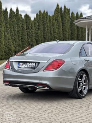 Pelēks Mercedes-Benz S 350 2014 Viļņa, ar dzinēja tilpumu 3.00 L un nobraukumu 195 tūkst. km par 22900 €, foto 23 vietnē AUTOMOTO.COM.LV