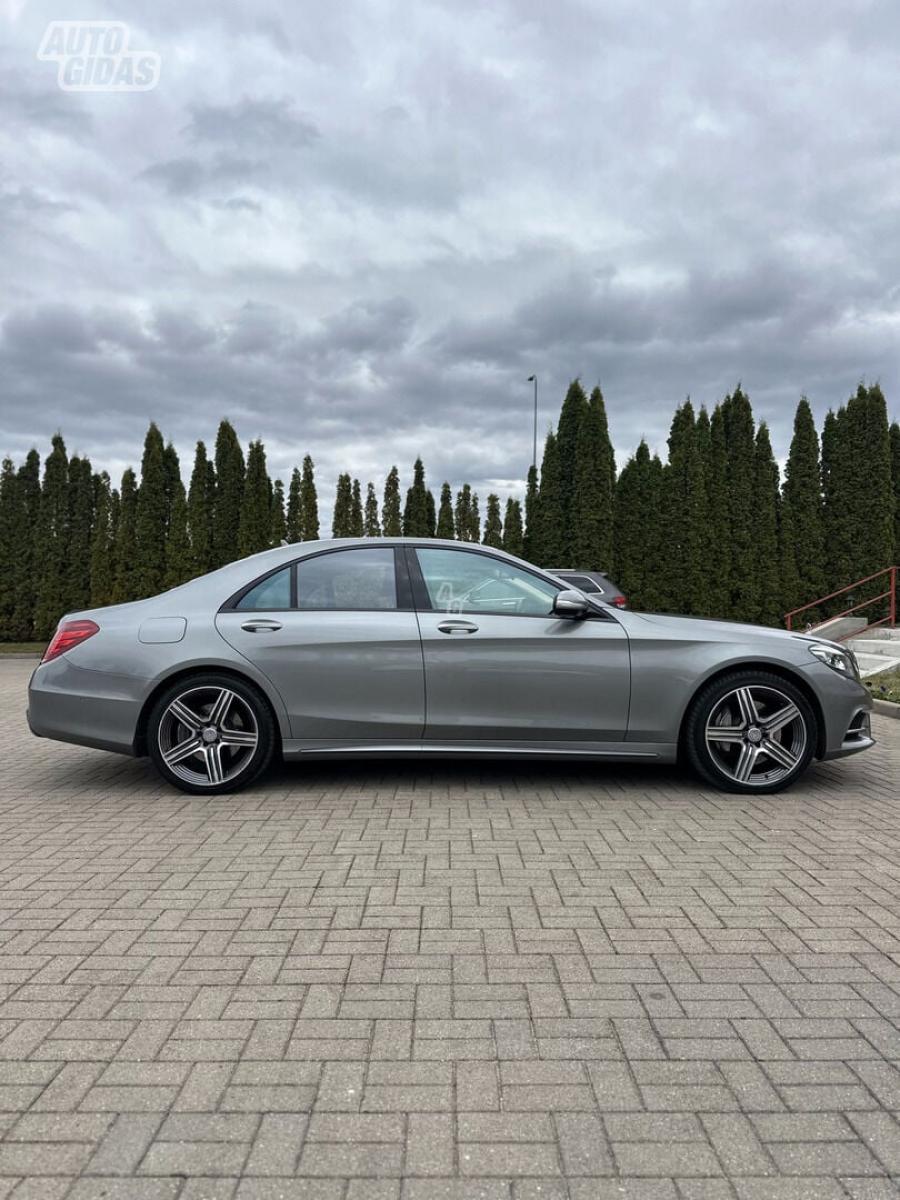 Pelēks Mercedes-Benz S 350 2014 Viļņa, ar dzinēja tilpumu 3.00 L un nobraukumu 195 tūkst. km par 22900 €, foto 24 vietnē AUTOMOTO.COM.LV