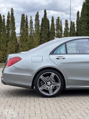 Pelēks Mercedes-Benz S 350 2014 Viļņa, ar dzinēja tilpumu 3.00 L un nobraukumu 195 tūkst. km par 22900 €, foto 25 vietnē AUTOMOTO.COM.LV