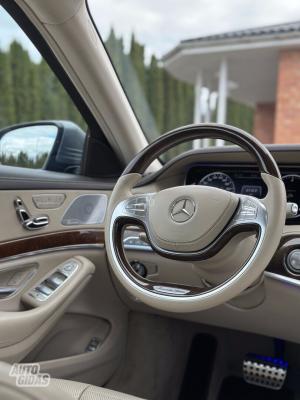 Pelēks Mercedes-Benz S 350 2014 Viļņa, ar dzinēja tilpumu 3.00 L un nobraukumu 195 tūkst. km par 22900 €, foto 33 vietnē AUTOMOTO.COM.LV