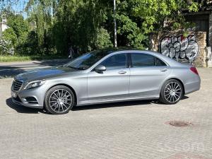 Pelēks Mercedes-Benz S 350 2014 Rīga, ar dzinēja tilpumu 3.00 L un nobraukumu 156 tūkst. km par 29000 €, foto 3 vietnē AUTOMOTO.COM.LV