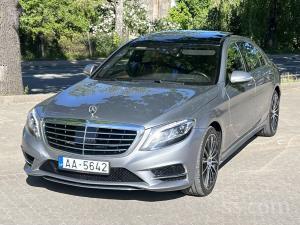 Pelēks Mercedes-Benz S 350 2014 Rīga, ar dzinēja tilpumu 3.00 L un nobraukumu 156 tūkst. km par 29000 €, foto 4 vietnē AUTOMOTO.COM.LV