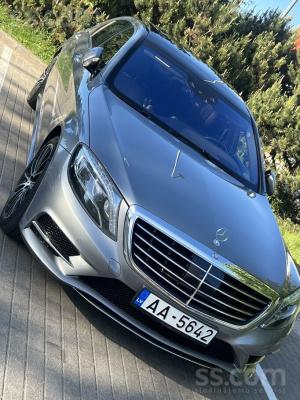 Pelēks Mercedes-Benz S 350 2014 Rīga, ar dzinēja tilpumu 3.00 L un nobraukumu 156 tūkst. km par 29000 €, foto 22 vietnē AUTOMOTO.COM.LV