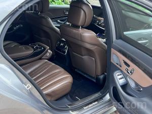 Grey Mercedes-Benz S 350 2014 in Riga, with an engine capacity of 3.00 L and mileage of 156 thousand km for 27500 €, photo 28 on AUTOMOTO.COM.LV