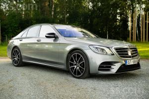 Серый Мерседес С 350 2014 в Рига, объемом двигателя 3.00 л и пробегом 285 тыс. км за 25900 €, фото  на AUTOMOTO.COM.LV