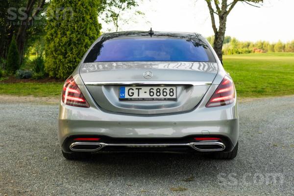 Pelēks Mercedes-Benz S 350 2014 Rīga, ar dzinēja tilpumu 3.00 L un nobraukumu 285 tūkst. km par 25900 €, foto 5 vietnē AUTOMOTO.COM.LV