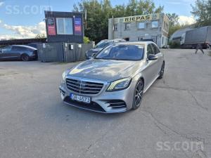 Grey Mercedes-Benz S 350 2014 in Riga, with an engine capacity of 3.00 L and mileage of 276 thousand km for 22990 €, photo  on AUTOMOTO.COM.LV