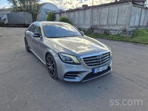 Grey Mercedes-Benz S 350 2014 in Riga, with an engine capacity of 3.00 L and mileage of 276 thousand km for 22990 €, photo 3 on AUTOMOTO.COM.LV