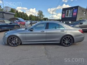 Grey Mercedes-Benz S 350 2014 in Riga, with an engine capacity of 3.00 L and mileage of 276 thousand km for 22990 €, photo 10 on AUTOMOTO.COM.LV