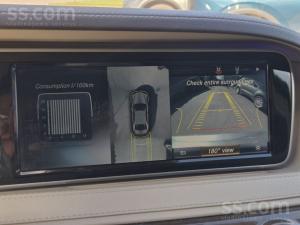 Grey Mercedes-Benz S 350 2014 in Riga, with an engine capacity of 3.00 L and mileage of 276 thousand km for 22990 €, photo 21 on AUTOMOTO.COM.LV