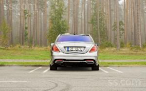 Grey Mercedes-Benz S 350 2014 in Riga, with an engine capacity of 3.00 L and mileage of 276 thousand km for 22990 €, photo 11 on AUTOMOTO.COM.LV