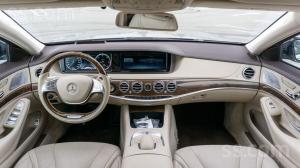 Grey Mercedes-Benz S 350 2014 in Riga, with an engine capacity of 3.00 L and mileage of 276 thousand km for 22990 €, photo 21 on AUTOMOTO.COM.LV