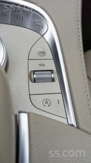Grey Mercedes-Benz S 350 2014 in Riga, with an engine capacity of 3.00 L and mileage of 276 thousand km for 22990 €, photo 31 on AUTOMOTO.COM.LV