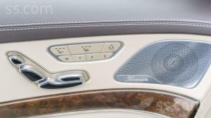 Grey Mercedes-Benz S 350 2014 in Riga, with an engine capacity of 3.00 L and mileage of 276 thousand km for 22990 €, photo 45 on AUTOMOTO.COM.LV