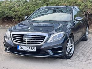 Pelēks Mercedes-Benz S 350 2014 Rīga, ar dzinēja tilpumu 3.00 L un nobraukumu 235 tūkst. km par 20500 €, foto  vietnē AUTOMOTO.COM.LV