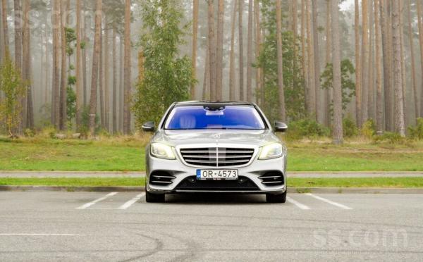 Pelēks Mercedes-Benz S 350 2014 Rīga, ar dzinēja tilpumu 3.00 L un nobraukumu 276 tūkst. km par 21590 €, foto 4 vietnē AUTOMOTO.COM.LV