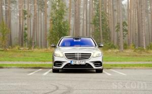Pelēks Mercedes-Benz S 350 2014 Rīga, ar dzinēja tilpumu 3.00 L un nobraukumu 276 tūkst. km par 21590 €, foto 4 vietnē AUTOMOTO.COM.LV