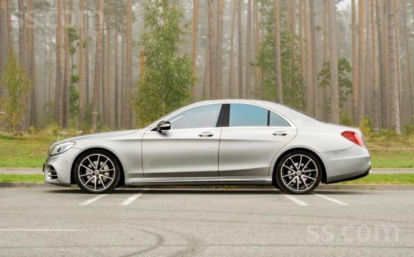 Pelēks Mercedes-Benz S 350 2014 Rīga, ar dzinēja tilpumu 3.00 L un nobraukumu 276 tūkst. km par 21590 €, foto 5 vietnē AUTOMOTO.COM.LV