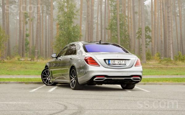 Pelēks Mercedes-Benz S 350 2014 Rīga, ar dzinēja tilpumu 3.00 L un nobraukumu 276 tūkst. km par 21590 €, foto 8 vietnē AUTOMOTO.COM.LV