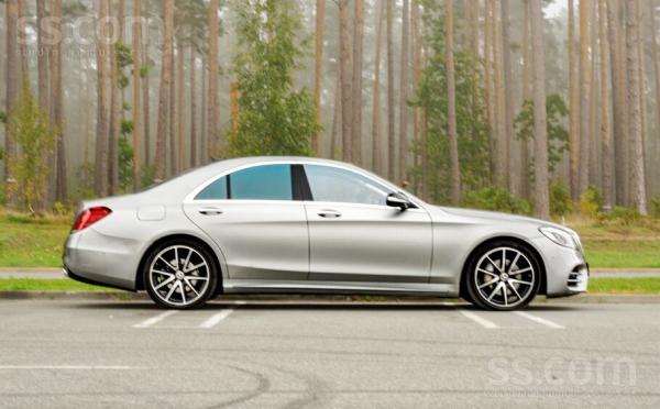 Pelēks Mercedes-Benz S 350 2014 Rīga, ar dzinēja tilpumu 3.00 L un nobraukumu 276 tūkst. km par 21590 €, foto 9 vietnē AUTOMOTO.COM.LV