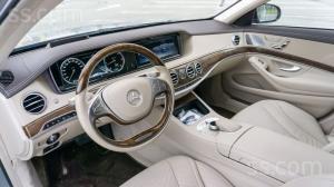 Pelēks Mercedes-Benz S 350 2014 Rīga, ar dzinēja tilpumu 3.00 L un nobraukumu 276 tūkst. km par 21590 €, foto 10 vietnē AUTOMOTO.COM.LV