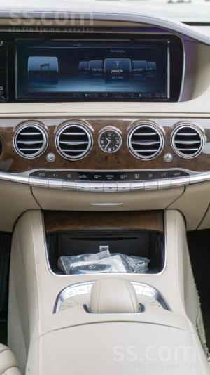 Pelēks Mercedes-Benz S 350 2014 Rīga, ar dzinēja tilpumu 3.00 L un nobraukumu 276 tūkst. km par 21590 €, foto 13 vietnē AUTOMOTO.COM.LV