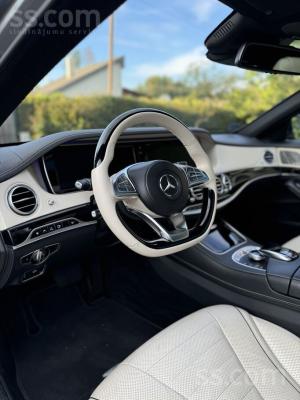 Pelēks Mercedes-Benz S 350 2015 Rīga, ar dzinēja tilpumu 3.00 L un nobraukumu 299 tūkst. km par 20500 €, foto 4 vietnē AUTOMOTO.COM.LV